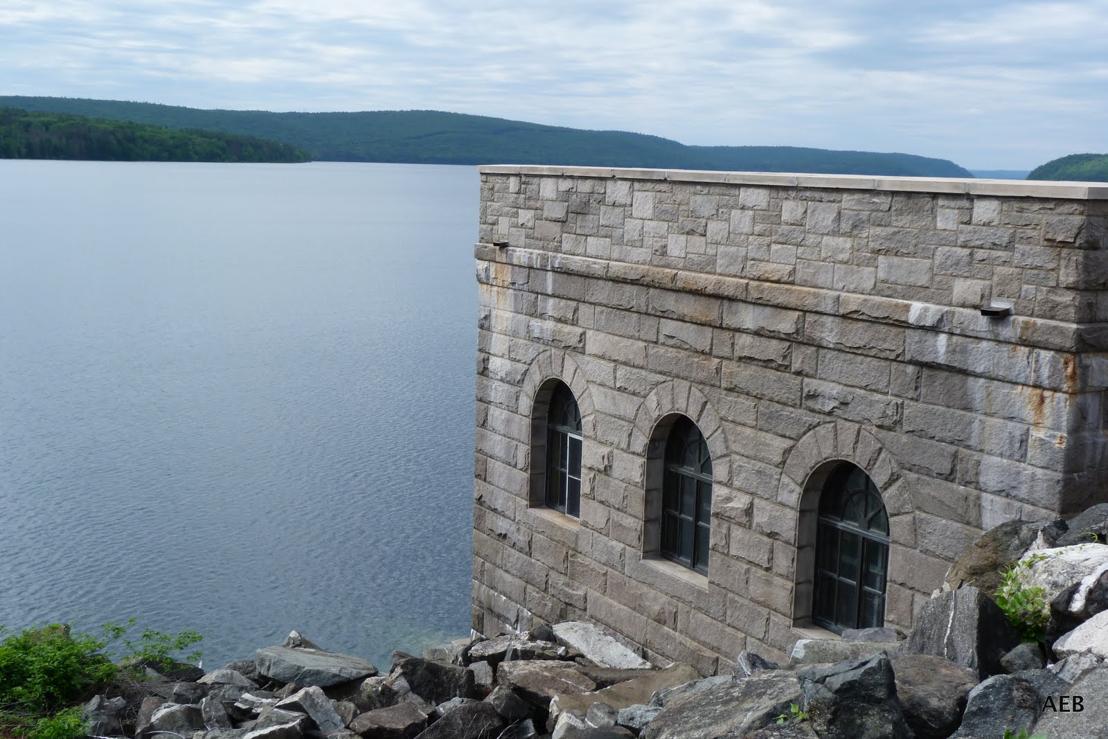 Where ever I go...: Windsor Dam and Quabbin Reservoir
