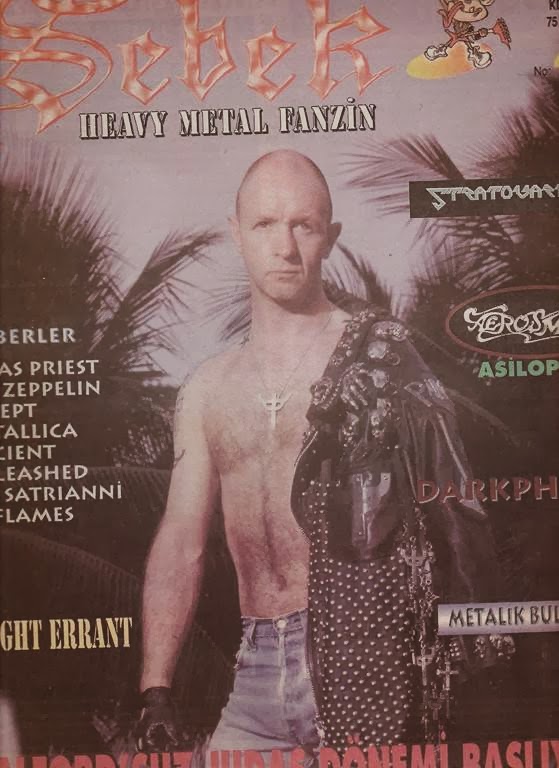 METAL MAGAZINES: Judas Priest - Rob Halford Magazine Covers