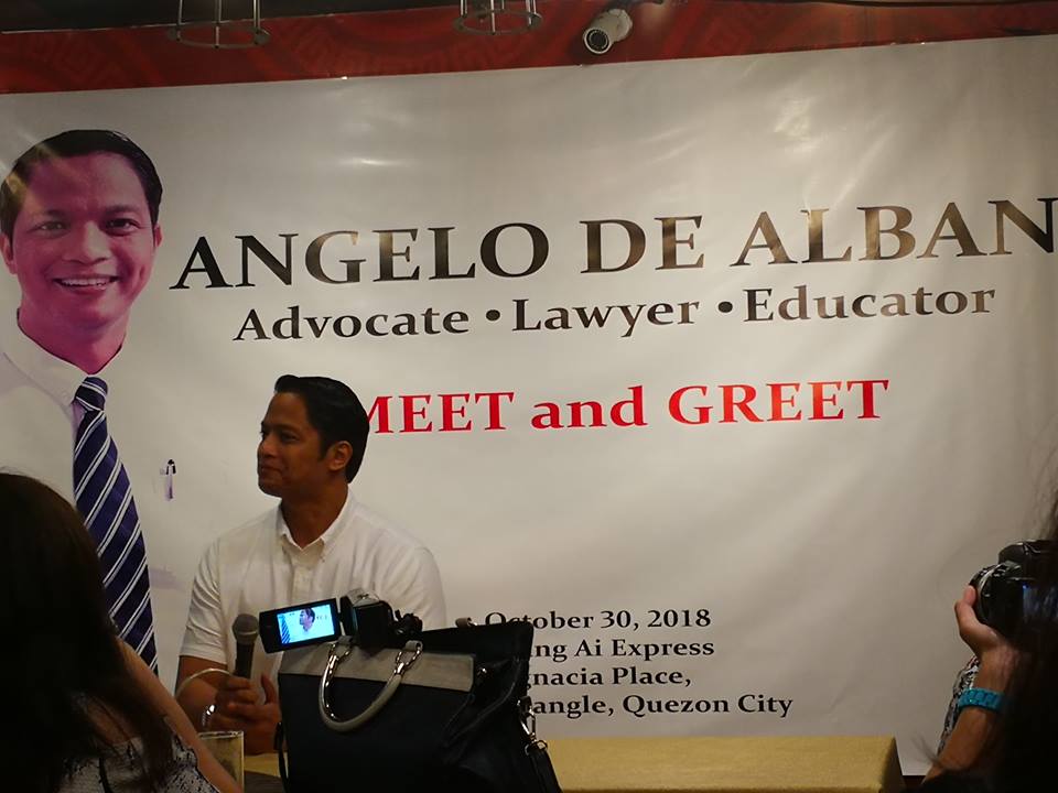 Lemon GreenTea: Meet and Greet with Senatoriable Angelo Castro De Alban