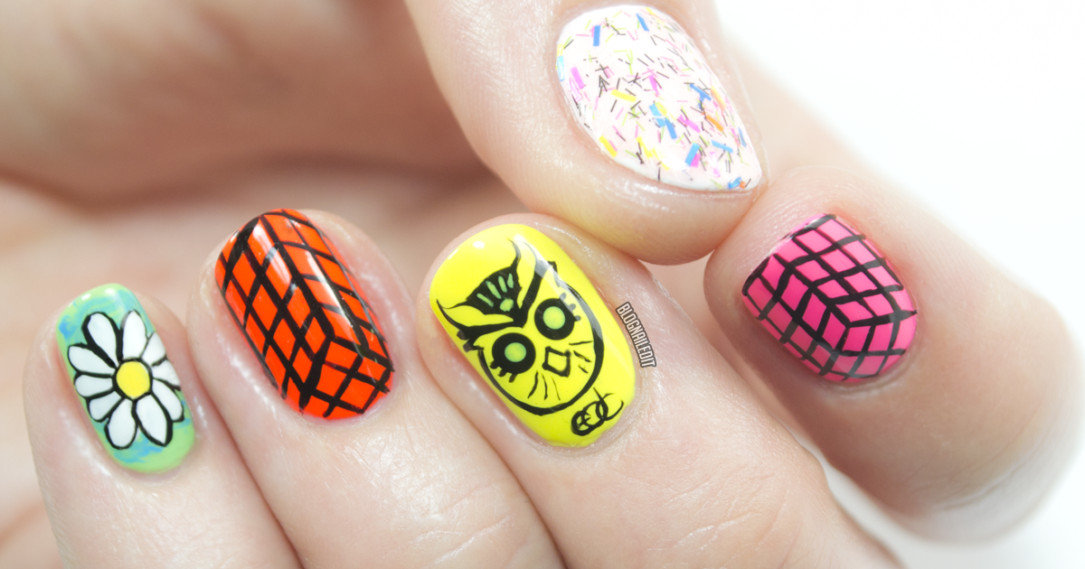 EDC 2016 Nails - Nailed It | The Nail Art Blog