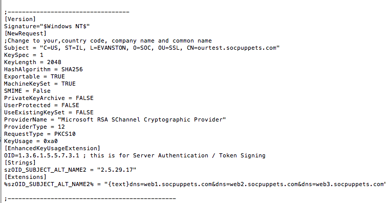 Ken Felix Security Blog: How to use certreq tool to build a CSR on MS ...