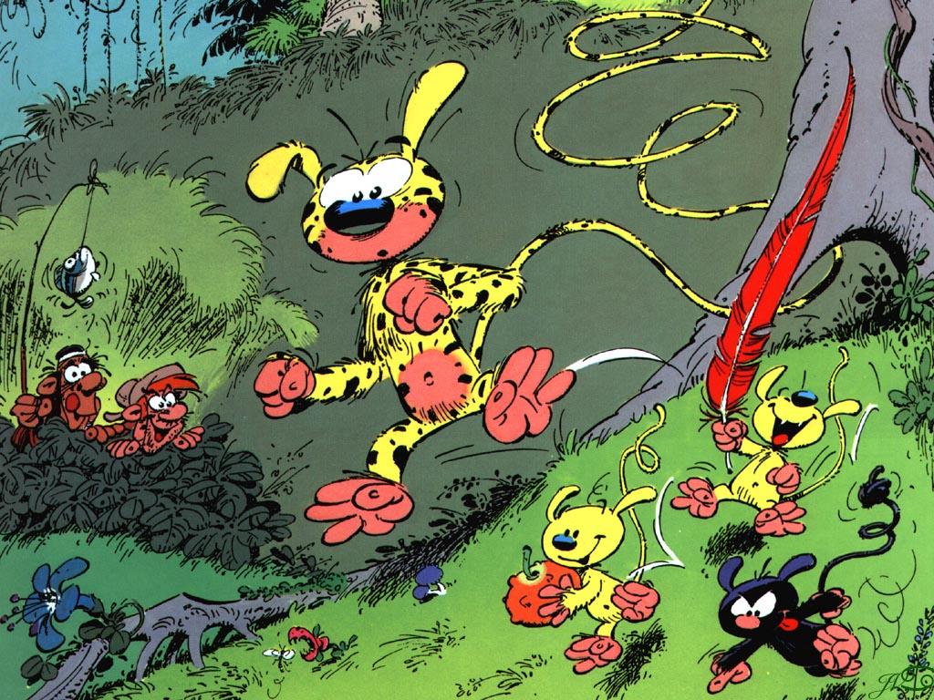 Animation Pictures Wallpapers: Marsupilami Wallpapers