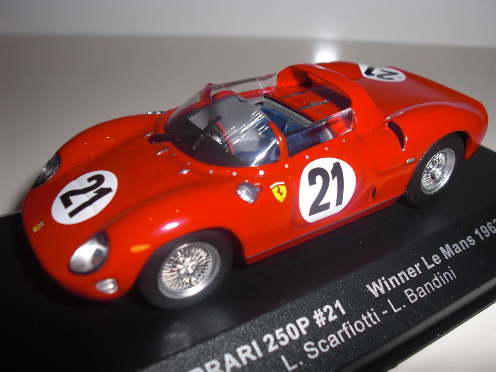 Conde Baracca: Ferrari 250P #21 Winner Le Mans 1963 L.Scarfiotti - L ...