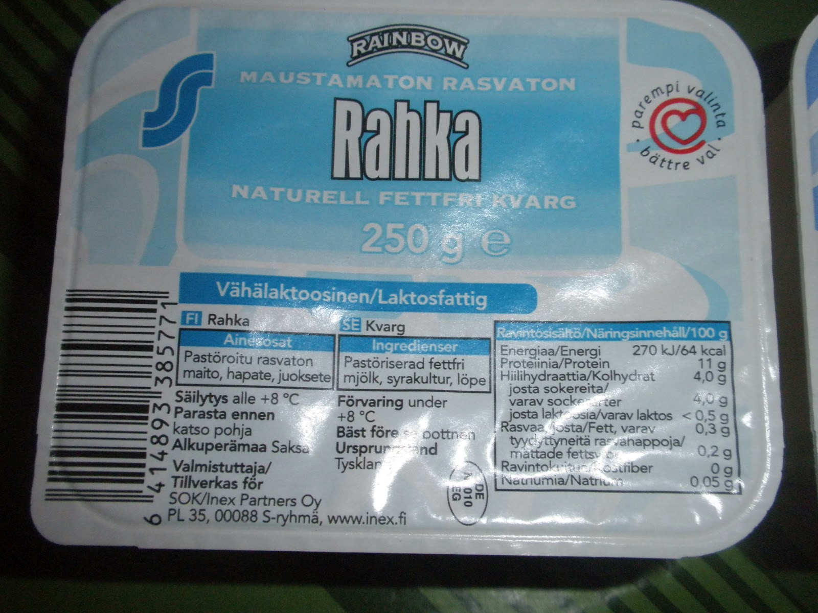 Magren Maailma: Omppurahka, Rasvaton Rahka VS. Kermarahka