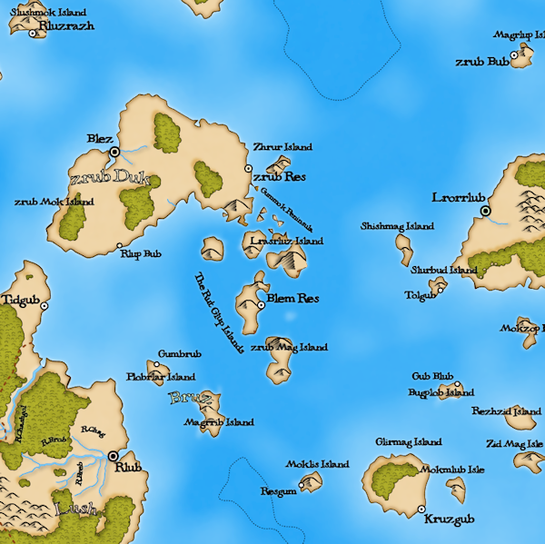 Here Dragons Abound: Labeling Islands (Part Three)