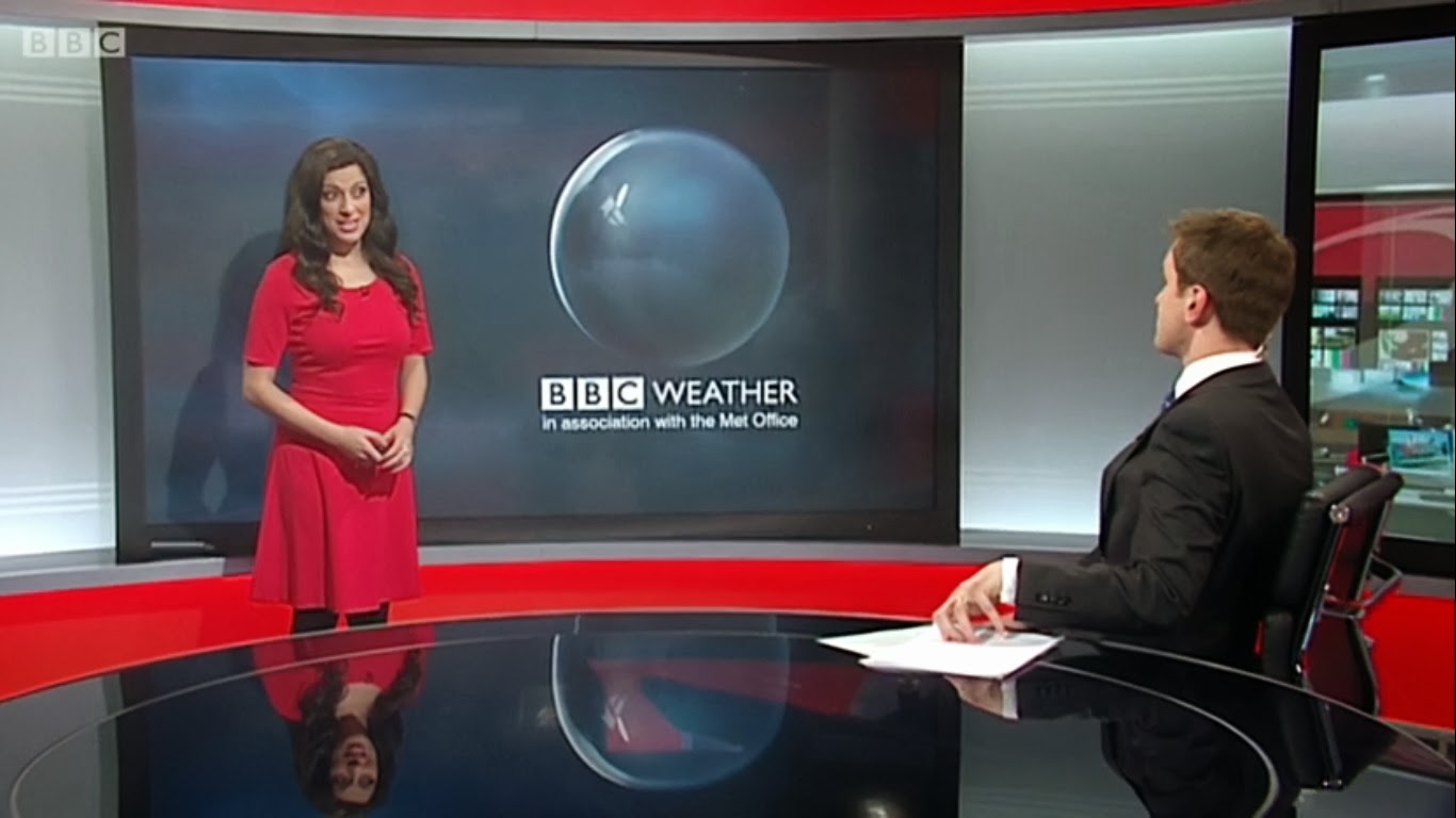 UK Regional News Caps: Behnaz Akhgar - BBC Wales Weather