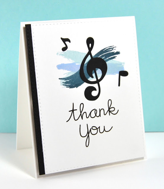 K and R Designs: Music "Note" Cards {Paper Smooches}