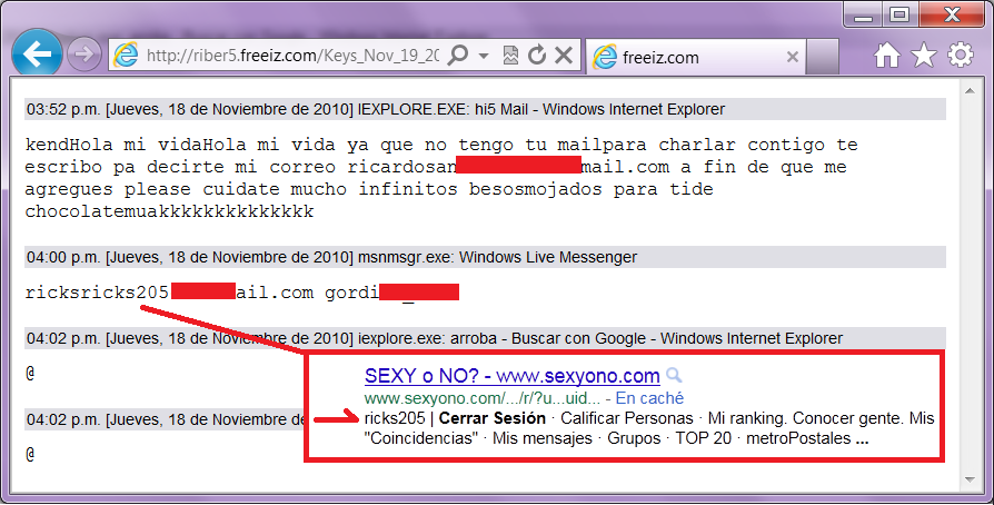 UN TAL 4N0NYM0US EN EL PC: Espionaje, cuerpos sexys y datos robados Parte 1