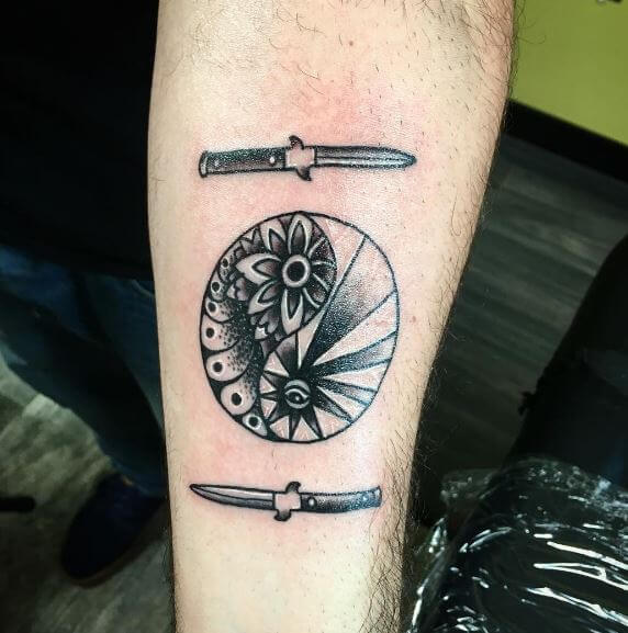 50+ Matching Yin Yang Tattoos For Couples (2019) Simple Designs ...