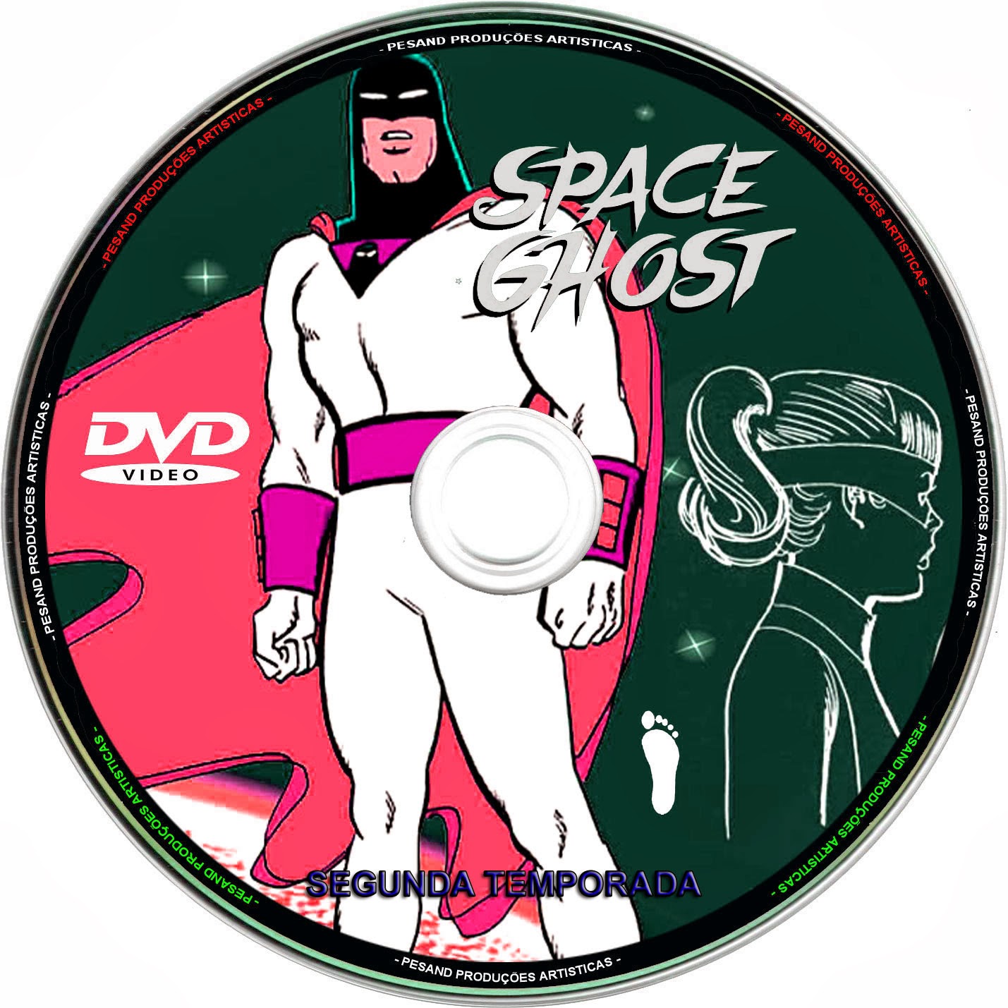 CAPAS EM SÉRIE: CAPAS DVD SPACE GHOST