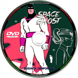 CAPAS EM SÉRIE: CAPAS DVD SPACE GHOST