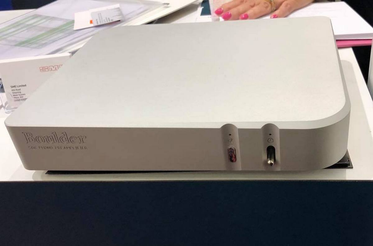 Wizard High-End Audio Blog: Boulder 508 Phono Stage at Highend 2018