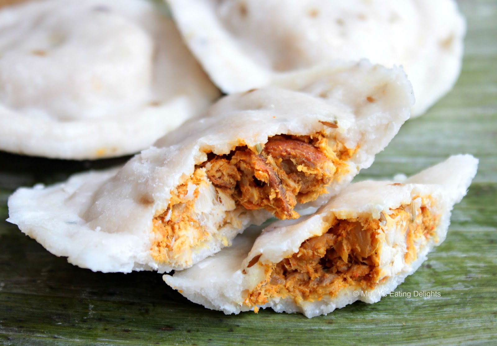 Manju's Eating Delights: Meen Pathiri - steamed Rice Pancakes with a ...