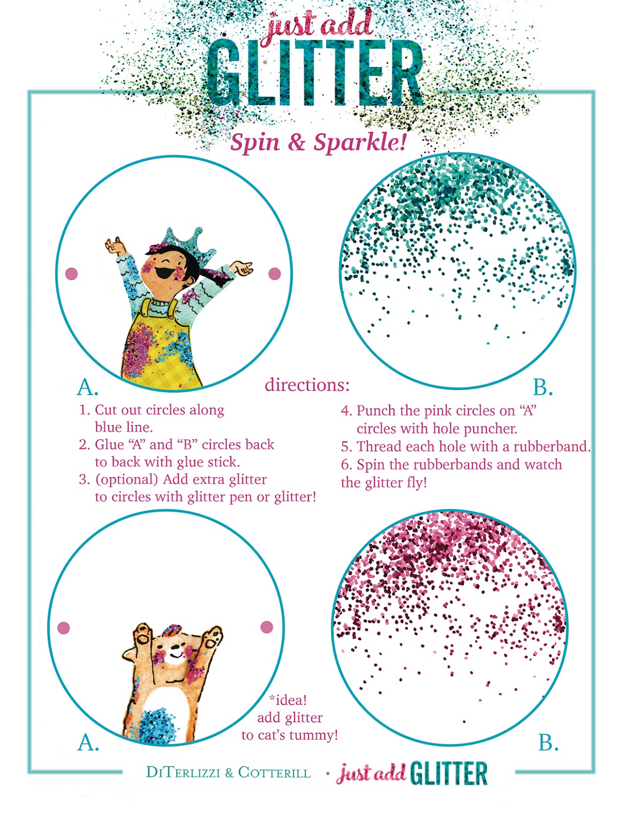 Give the gift of Just Add Glitter!