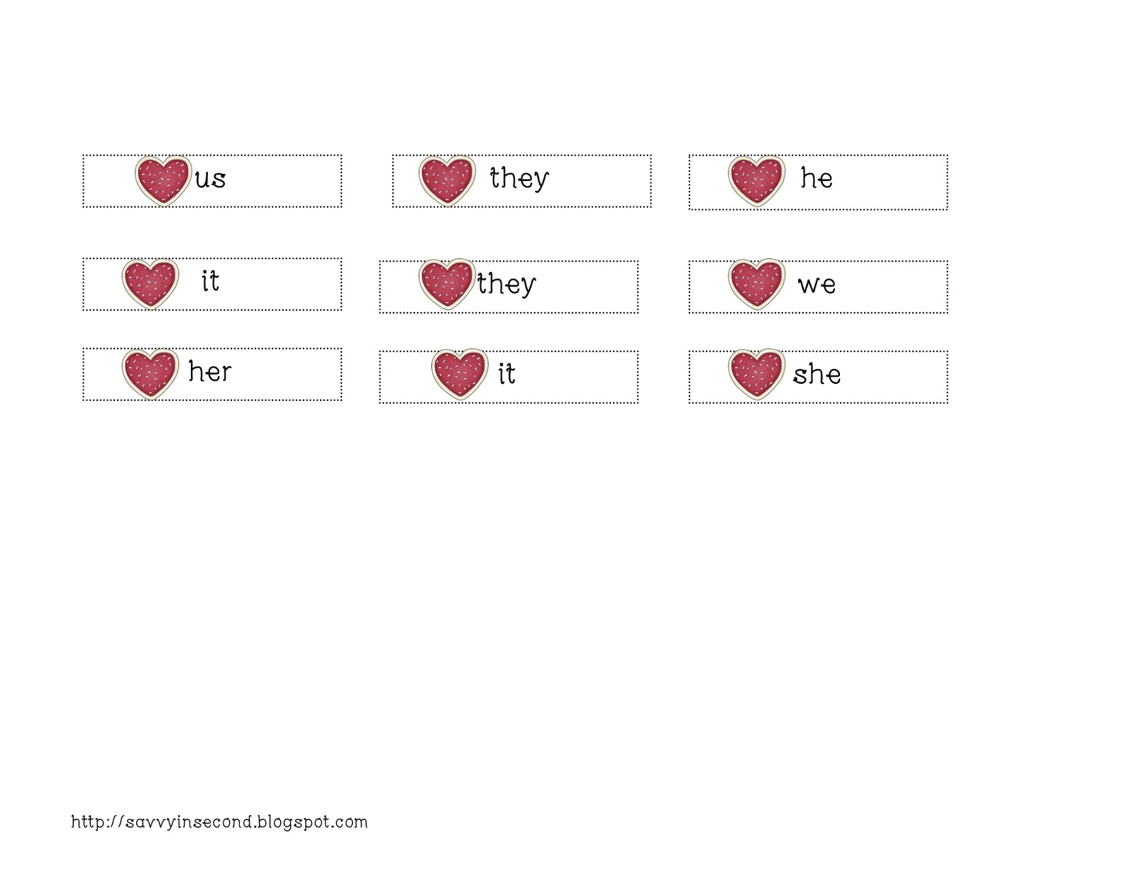 Savvy in Second: Valentine's Day Literacy Centers... and a sale!