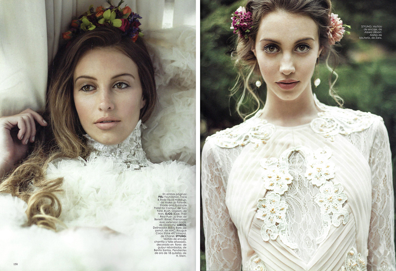 Courtney Kitt / VANIDADES Magazine Bridal Special, June 2015. - WANTED ...