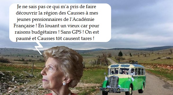 LES BONS MOTS DE FABIANO: CAR ERRE DANS CAUSSES