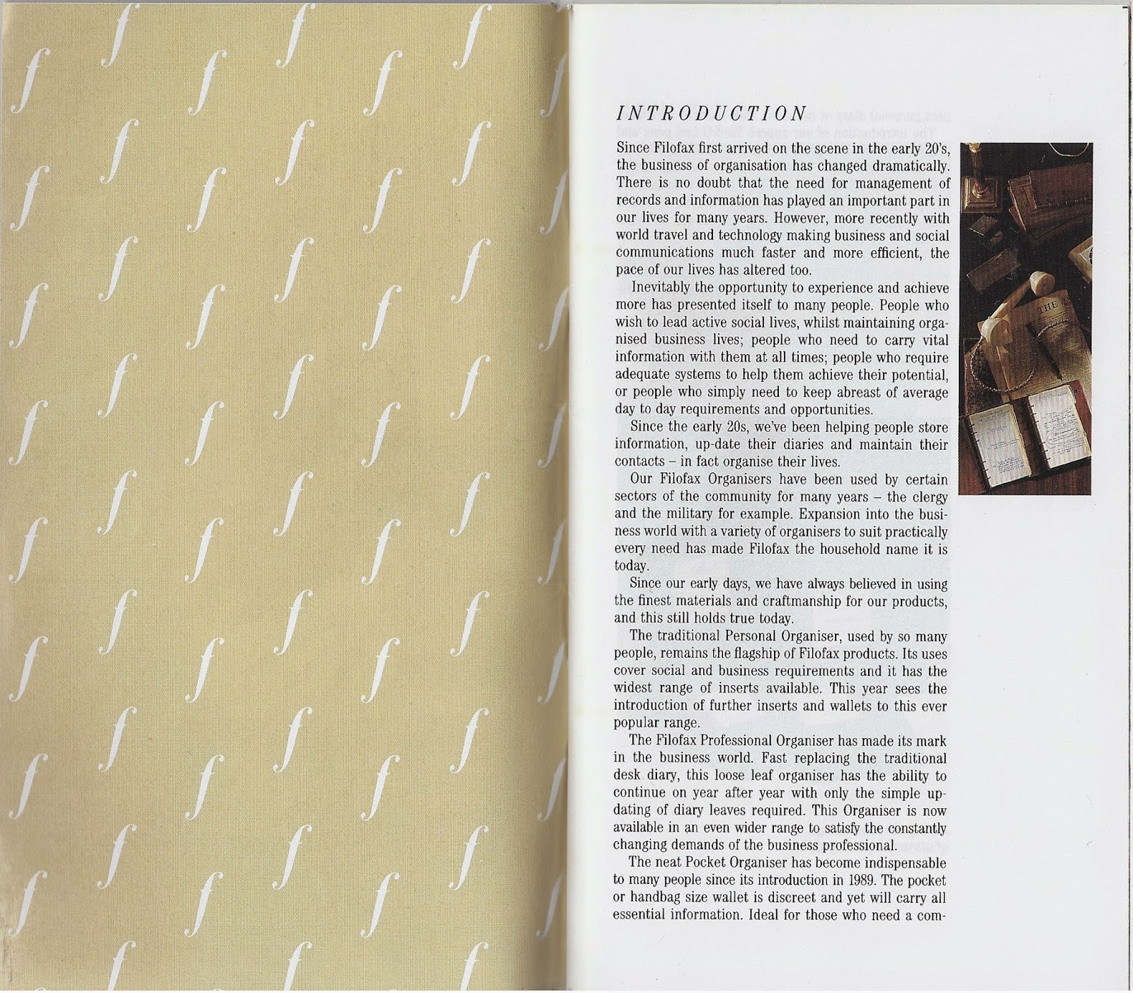 Philofaxy: Filofax Catalogue 1990