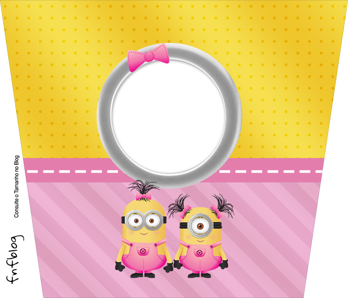 Minion Girls: Free Printable Candy Bar Labels. - Oh My Fiesta! in english