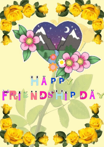 Happy Friendship Day GIF || Friendship Day GIF