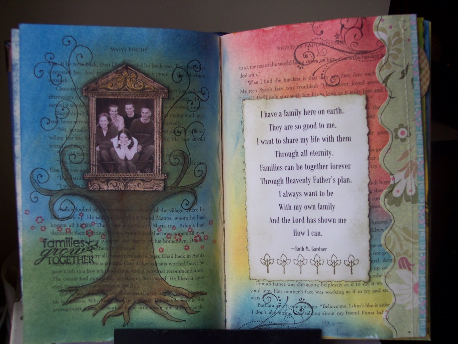 Marianne's Musings: Altered Book Pages