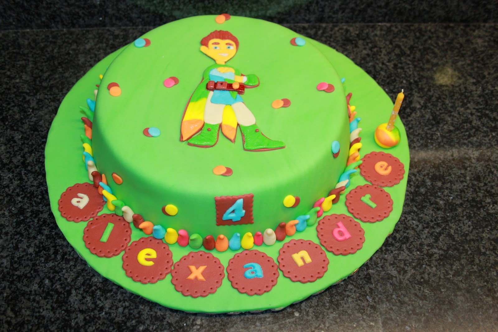 O meu doce prazer: Bolo tree fu tom