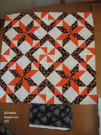 QuiltAwhile: All Hallows block