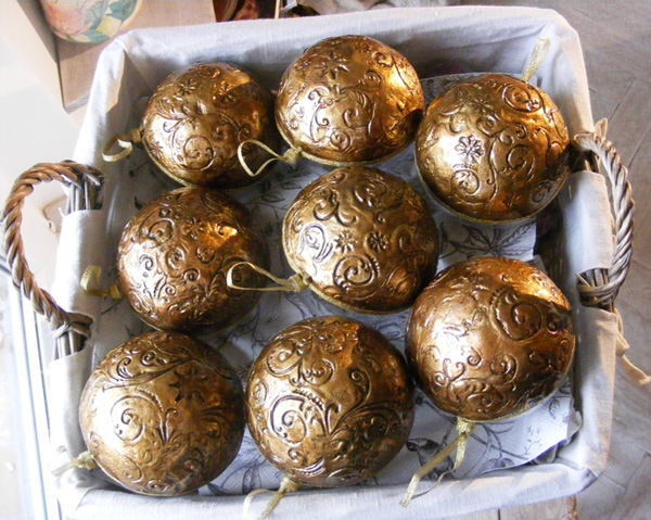 deququ decoupage: Bombki sentymentalnie