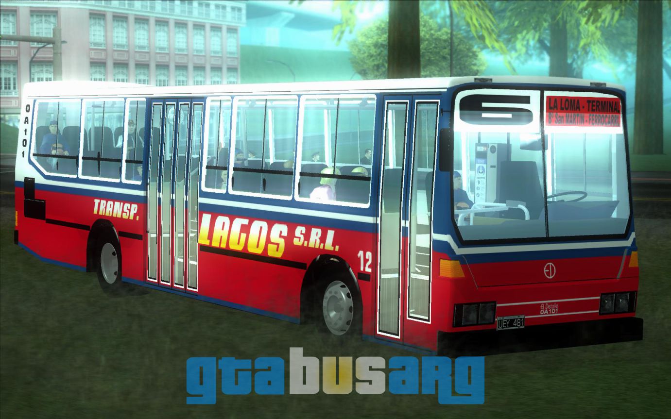 GTA Bus Argentina: El Detalle OA 101 - Transporte Lagos - Linea 6 de Salta