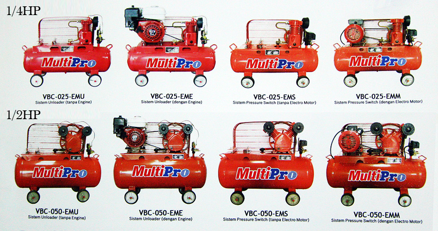 Plaza Bangunan: MultiPRO, Air Compressors Belt Drive