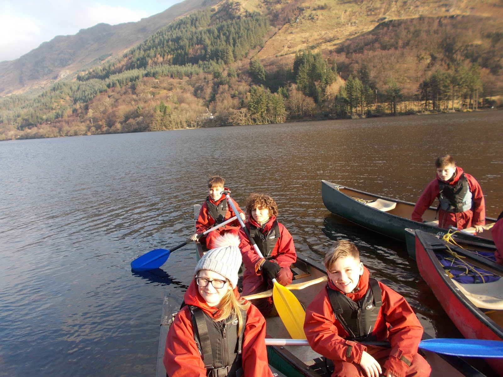 Gylemuir P7 Camp - Benmore! : Morning Activities..... out on the Water!