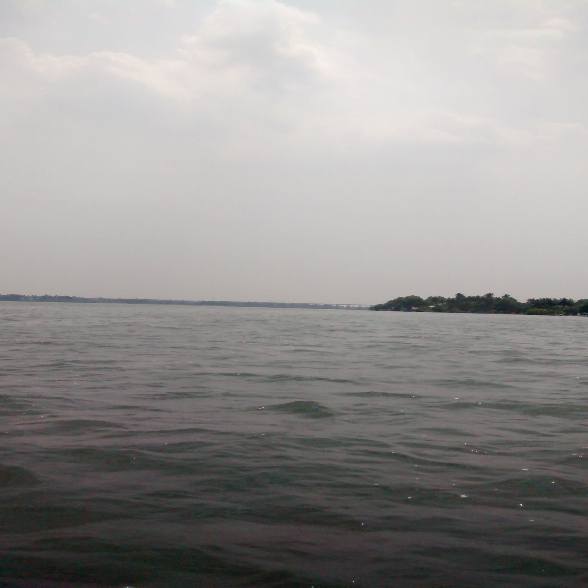 the river along poolampatti village