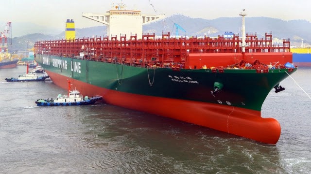 INFOGRAPHIC: Mega-box ship CSCL Globe's maiden journey