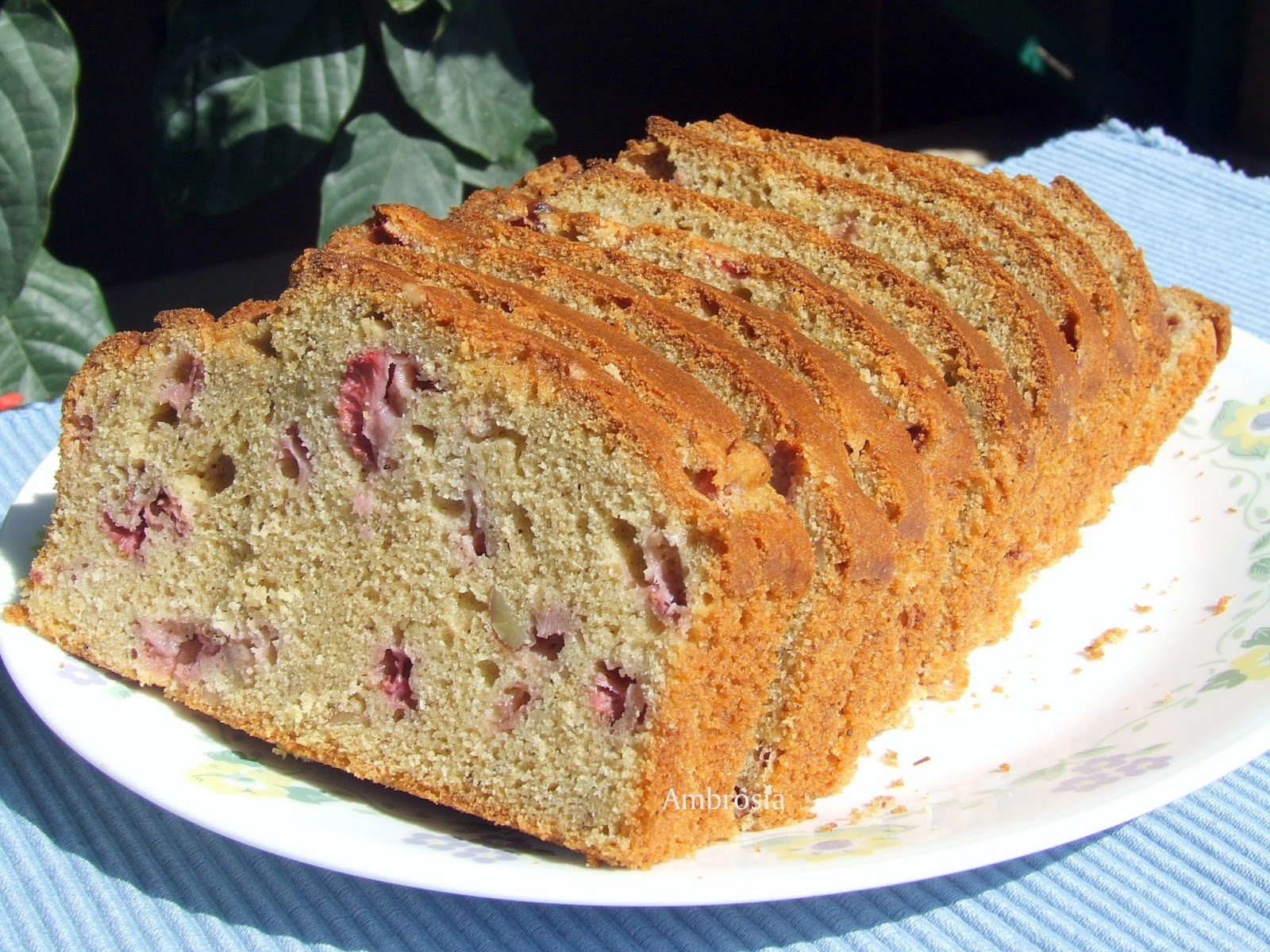 FRESH STRAWBERRY BREAD - WHOLE WHEAT AND WHOLESOME | Ambrosia