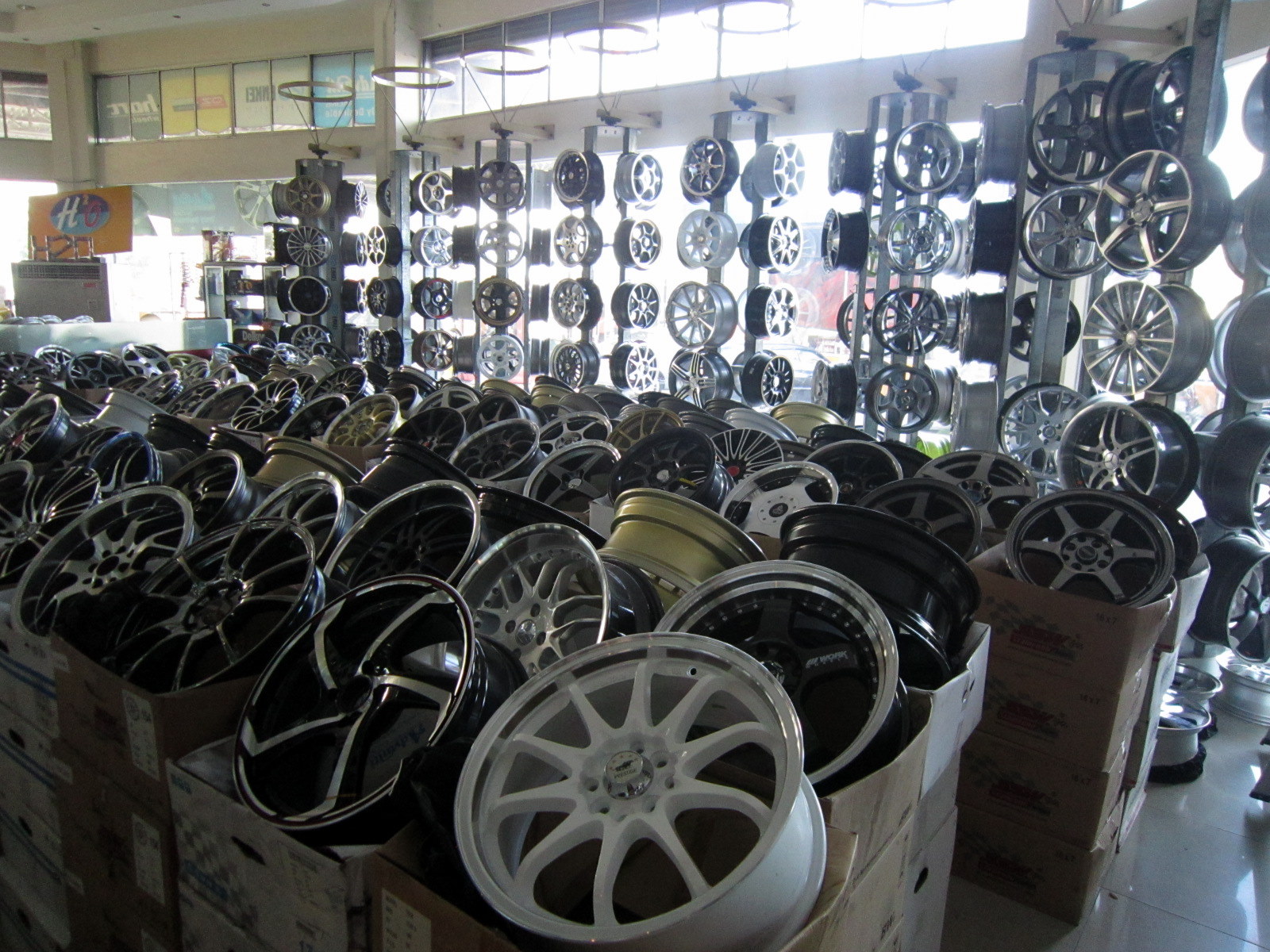 Tyre and Rims (H2O One Stop Sdn. Bhd.): Our Showroom