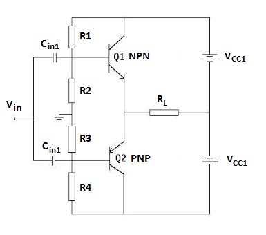 Complementary Symmetry Push-Pull Amplifiers | ECEstream