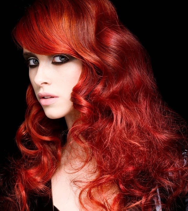 Girl's Beautiful Red Hair New Style 2014 Photos | Latest World Fashion
