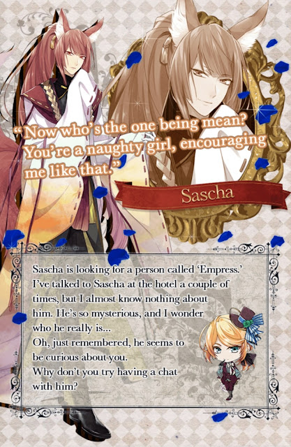 Otome Otaku Girl: [Walkthrough] Shall we date?: Blood in Roses + Sascha