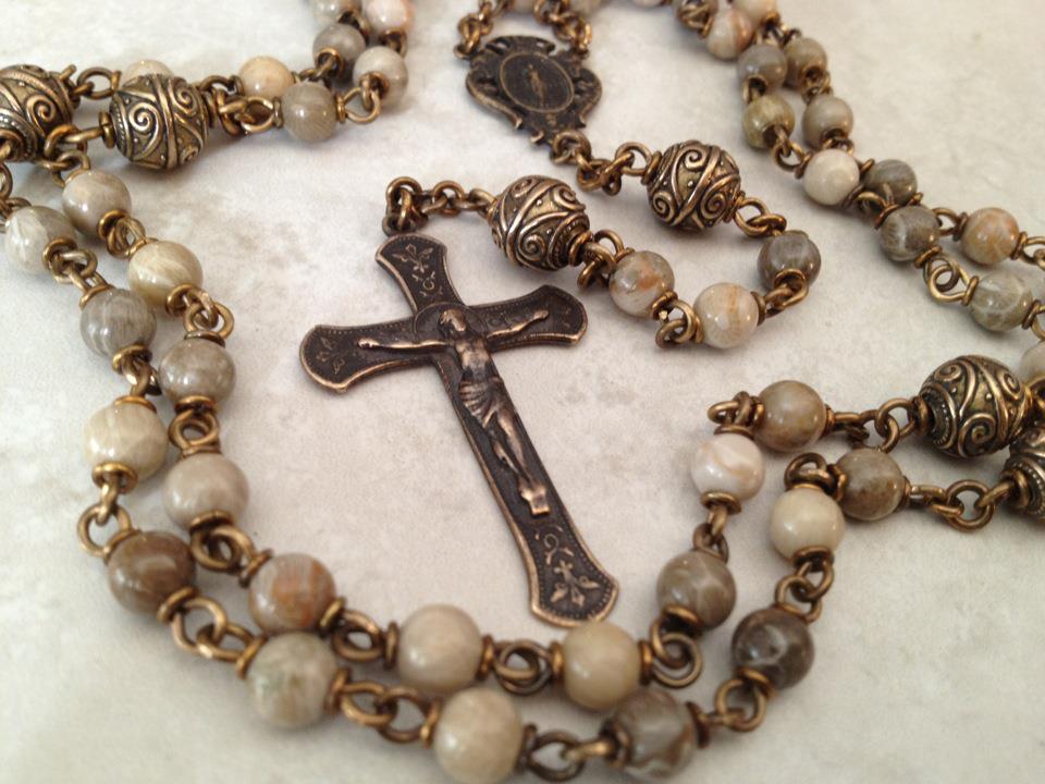 All Beautiful Catholic Beads: Beneath Thy Protection Rosary