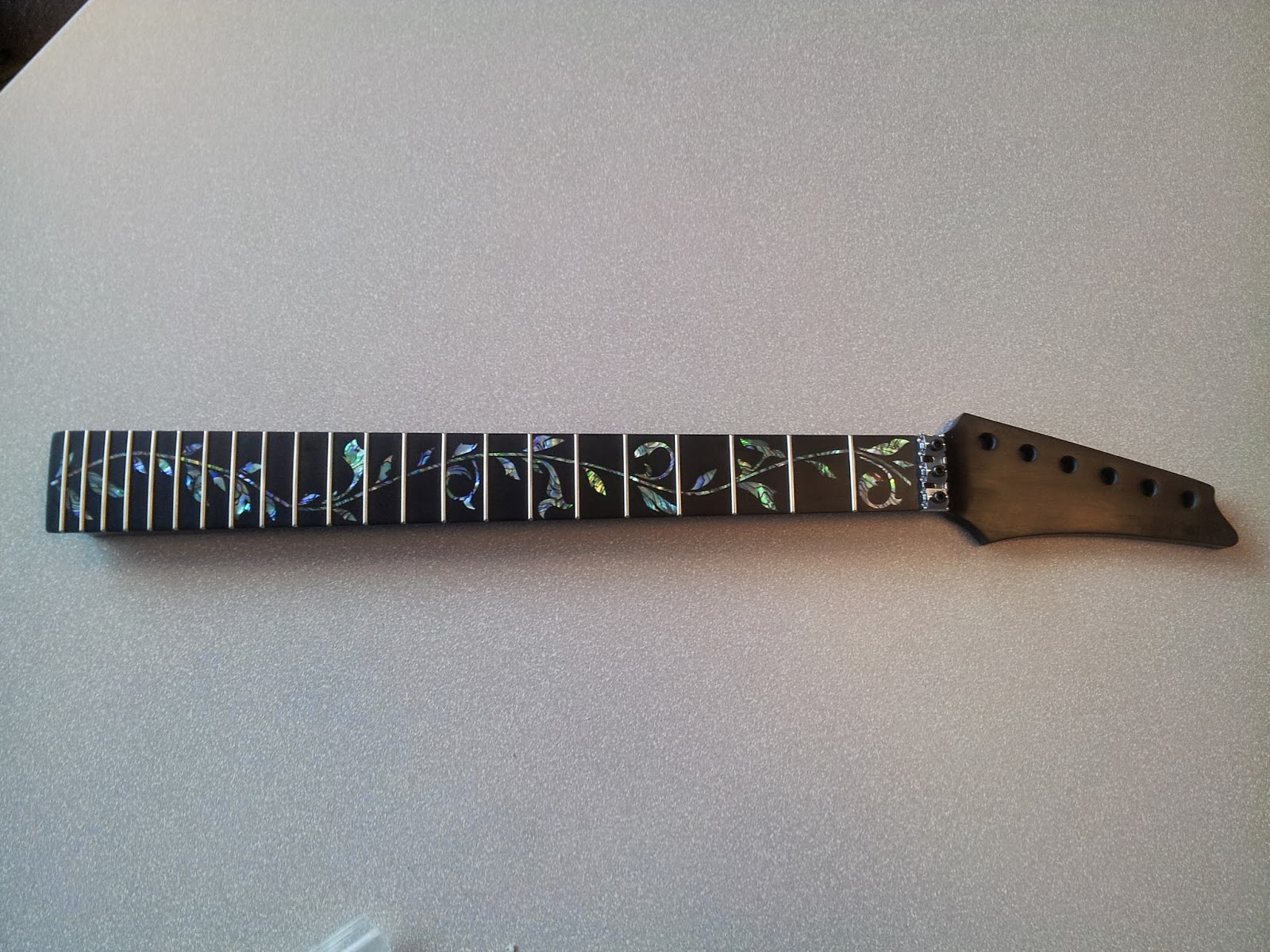 Steve's Gear & Music Blog: Project "Mystic Blue Strat": Step 5 - Moses ...