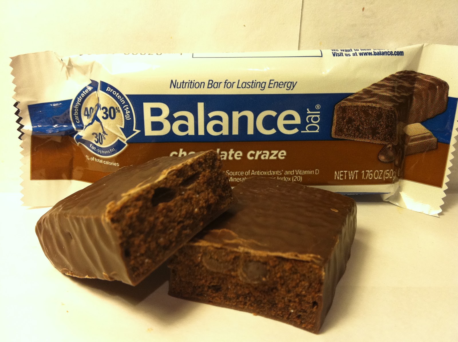 Crazy Food Dude: Review: Balance Bar Chocolate Craze Bar