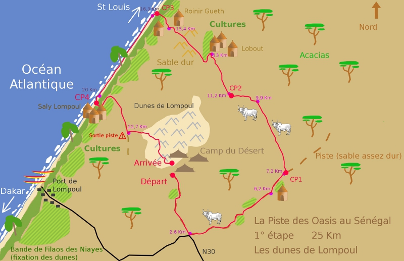 Dunes d'Espoir - Sénégal 2012: Lundi 12 novembre (1ère partie)