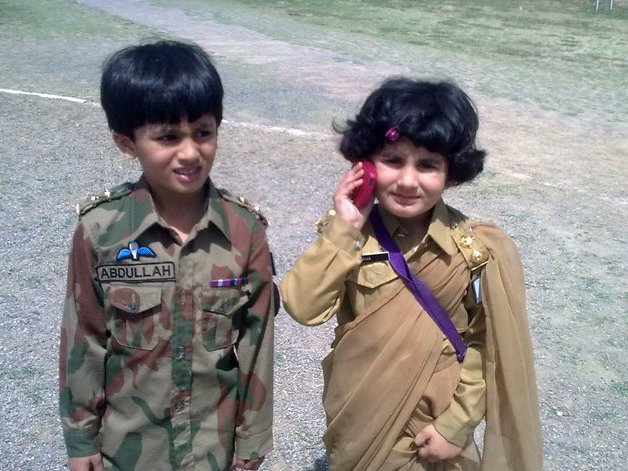 43 cutest pictures of children in the uniforms of Pakistan defence forces