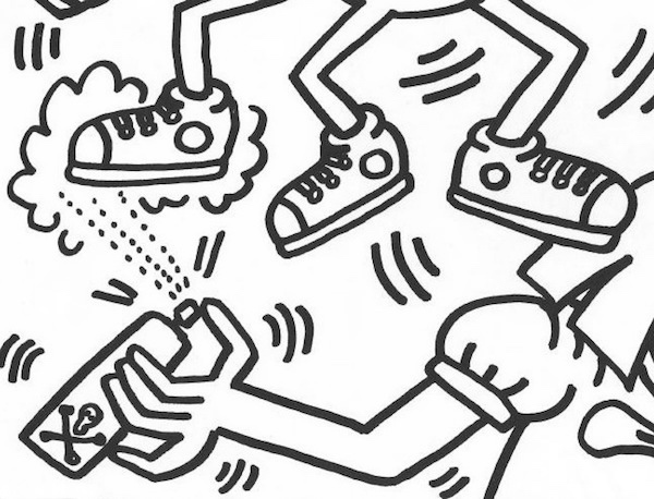 1985 | KEITH HARING | EIGHT SHOES | TheHistorialist