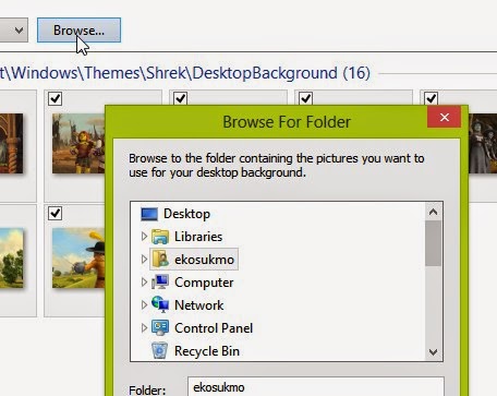 As Marya: Cara Mengganti Gambar Wallpaper Desktop Komputer
