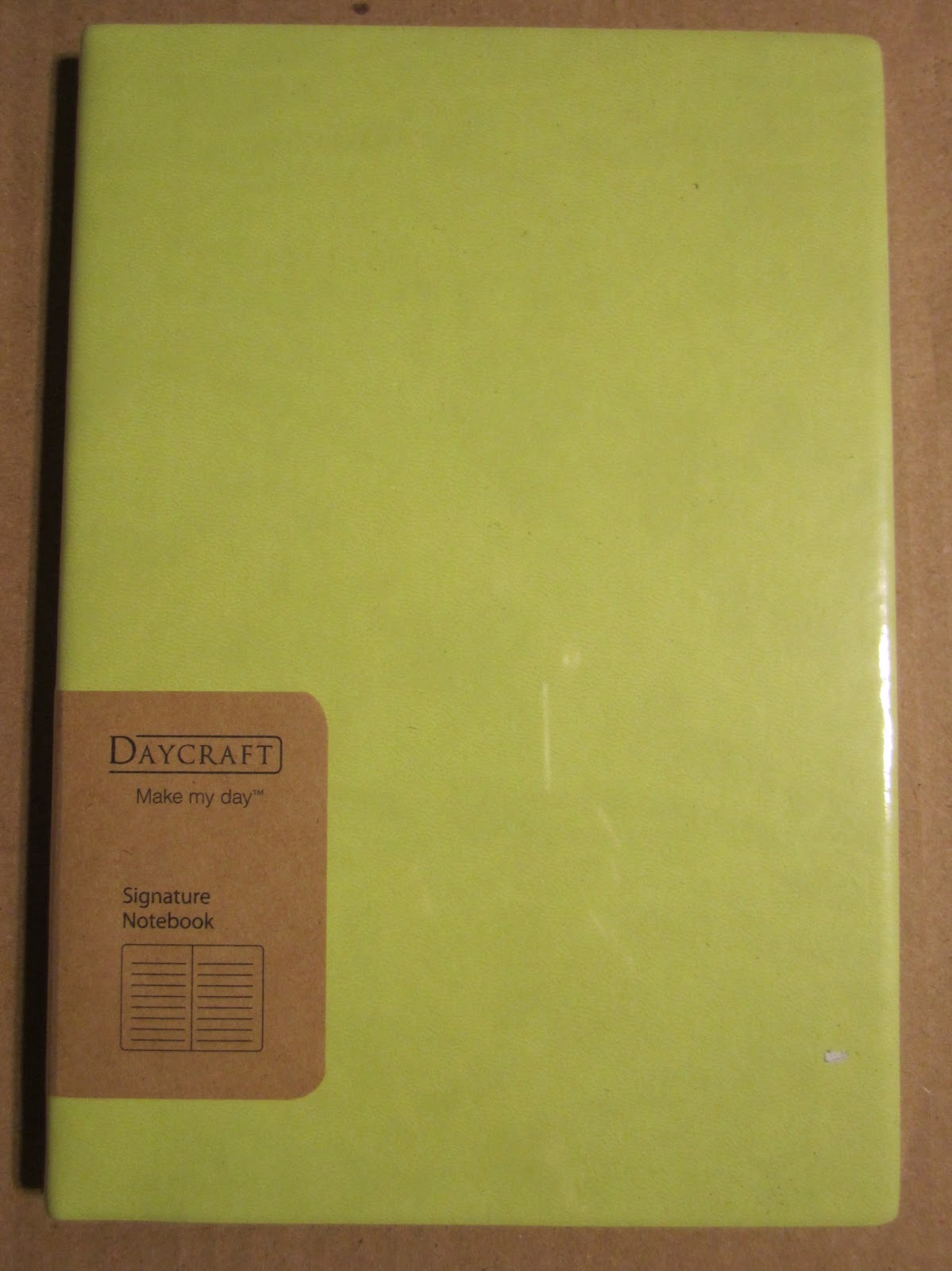 Today's Mail-Review of the Daycraft Signature Notebook A5 size