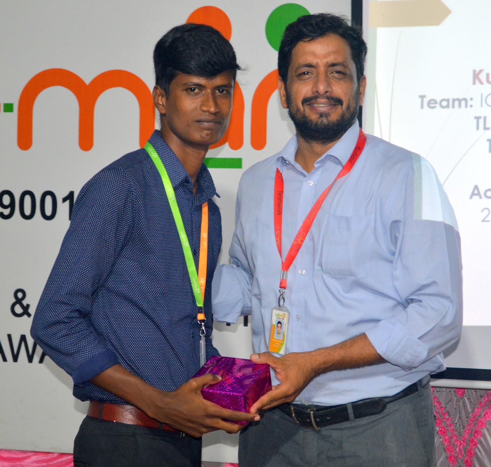 COLLMAN SERVICES REWARDS & RECOGNITION AWARDS - OCTOBER 2018