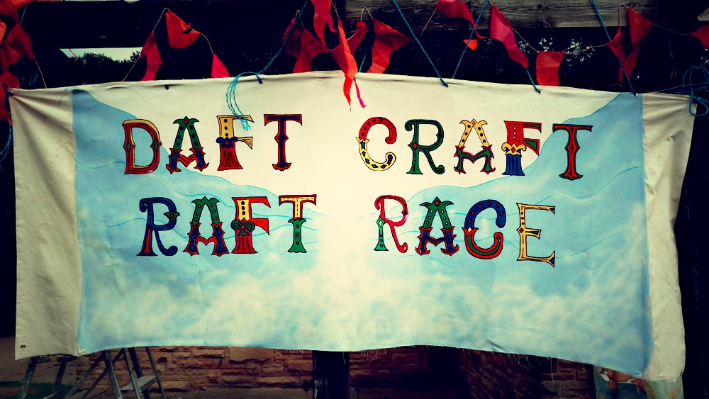 Butterscotch and Beesting: Daft Craft Raft Race