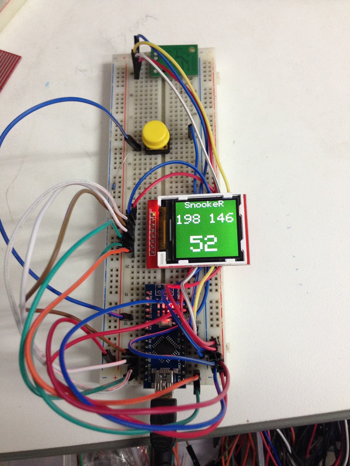 Sittikron - BiG - Rmutt: Arduino nano + LCD TFT + Compass [cmps10]
