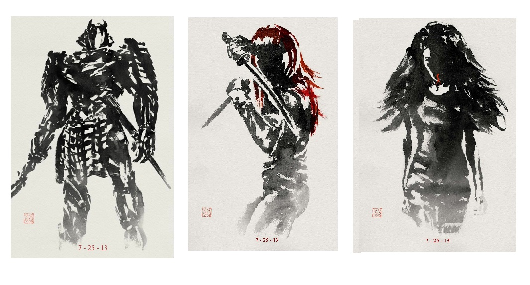 "The Wolverine" Japanese art character posters and latest trailer ...
